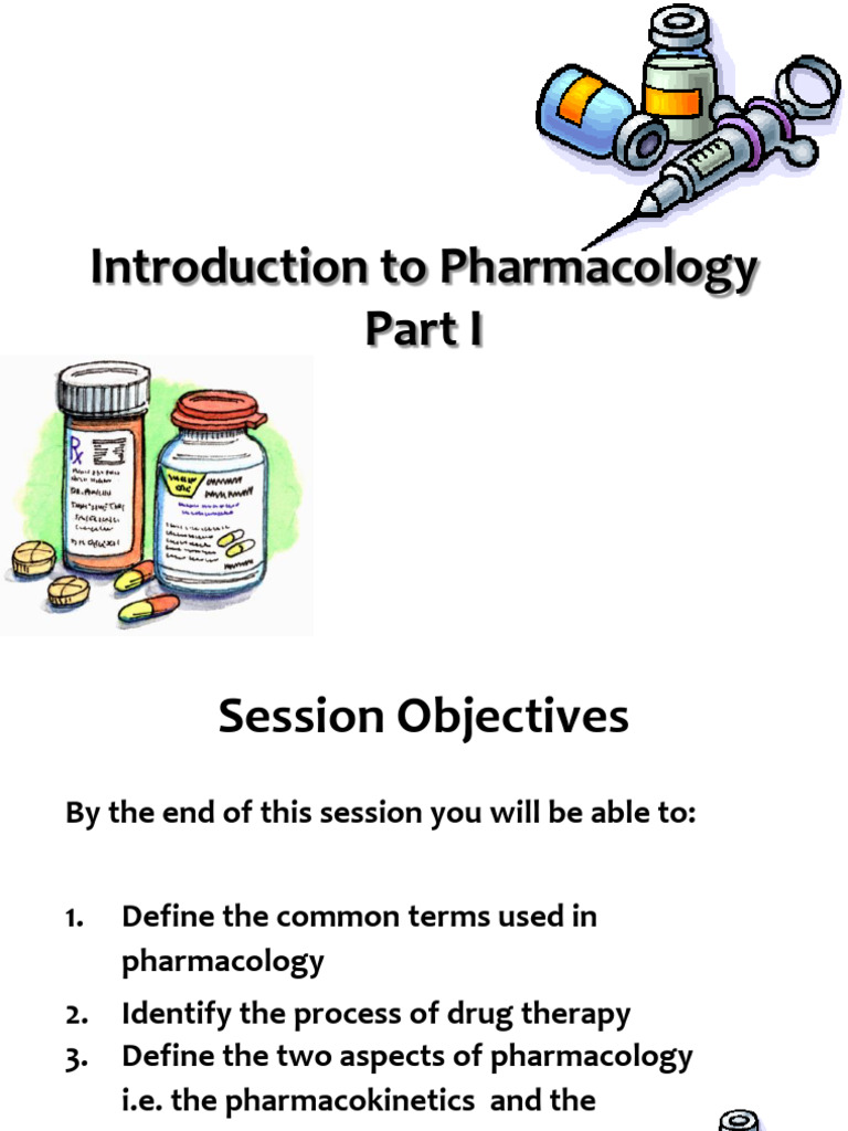 Pharmacology 1 | PDF