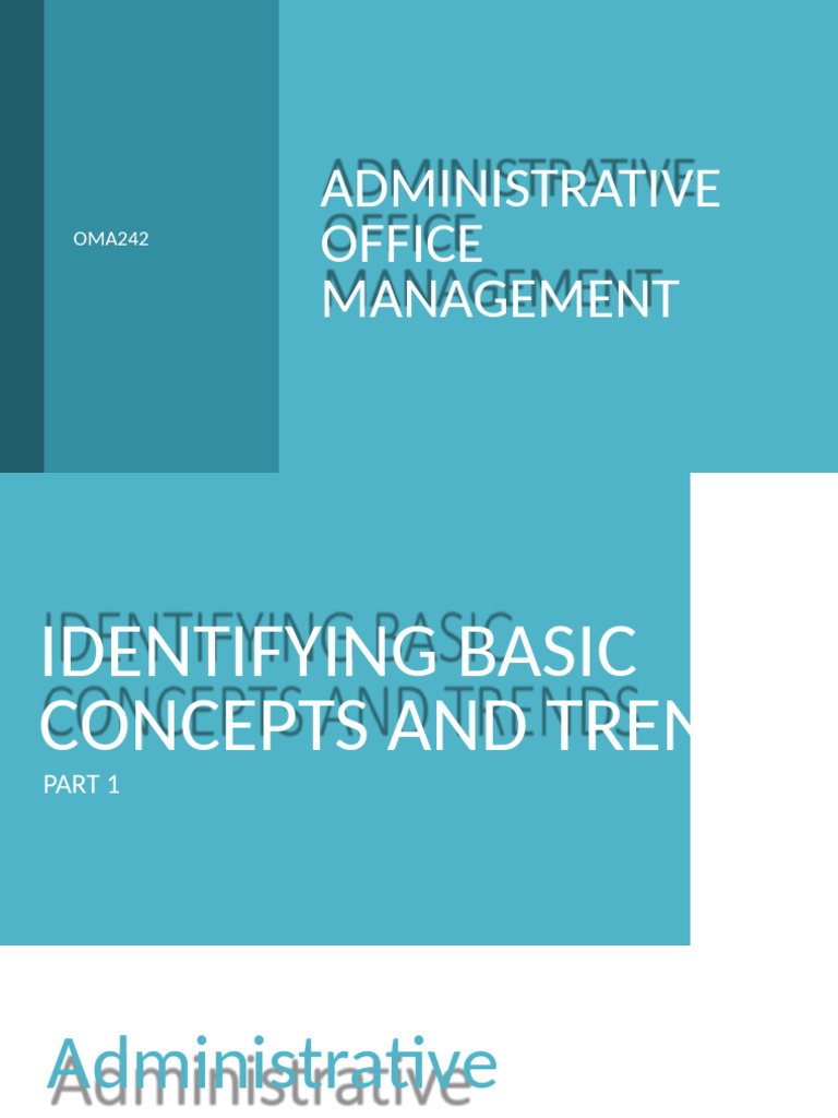 Evolving Roles of Administrative Managers | PDF | Literacy | Communication