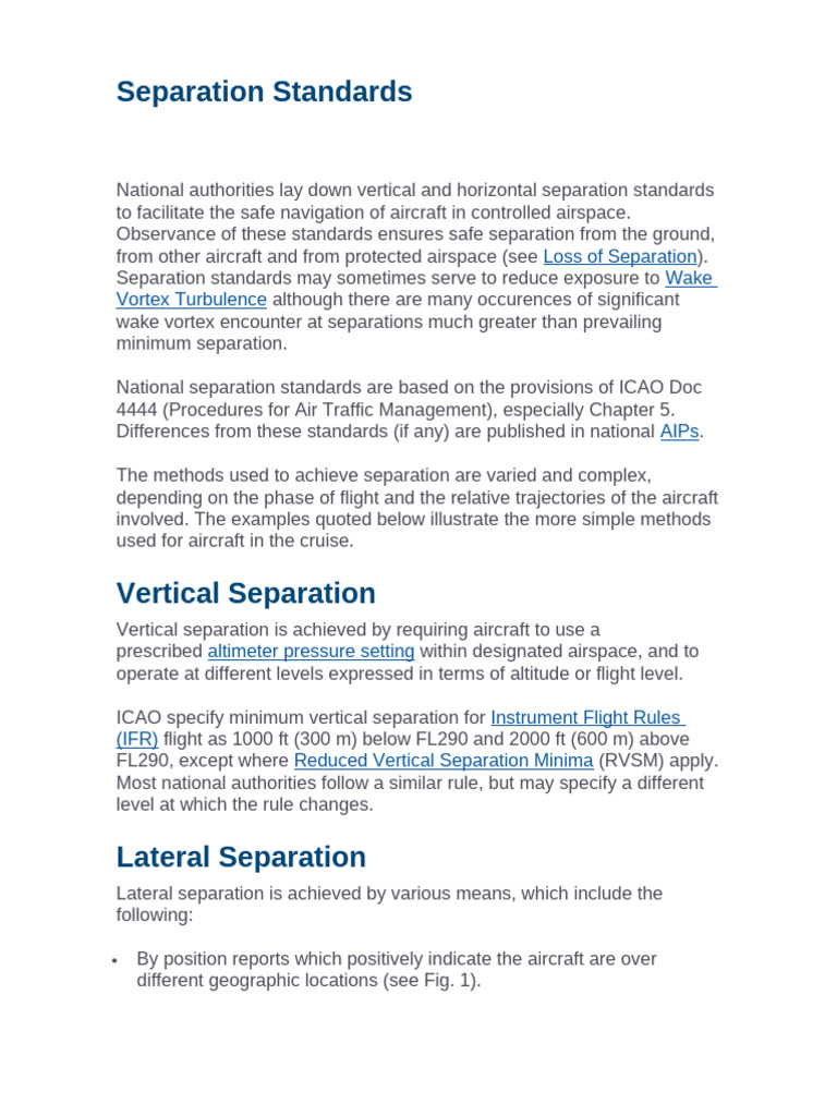 Separation Standards | PDF