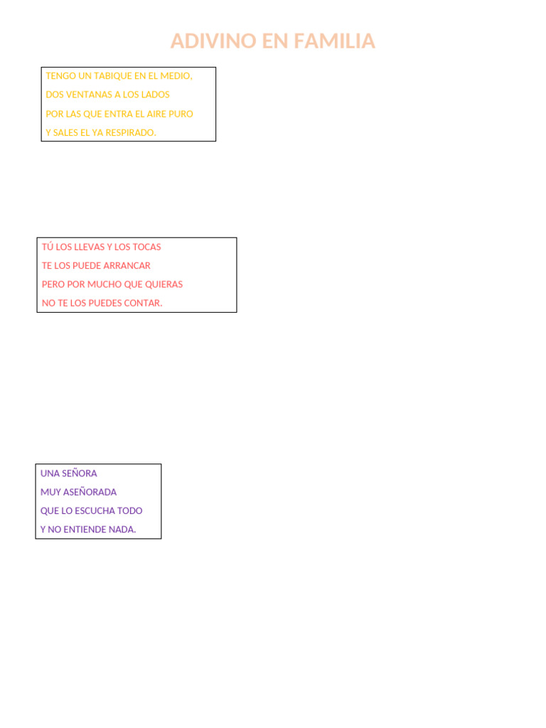 08 Adivinanzas Cuerpo Humano Pdf