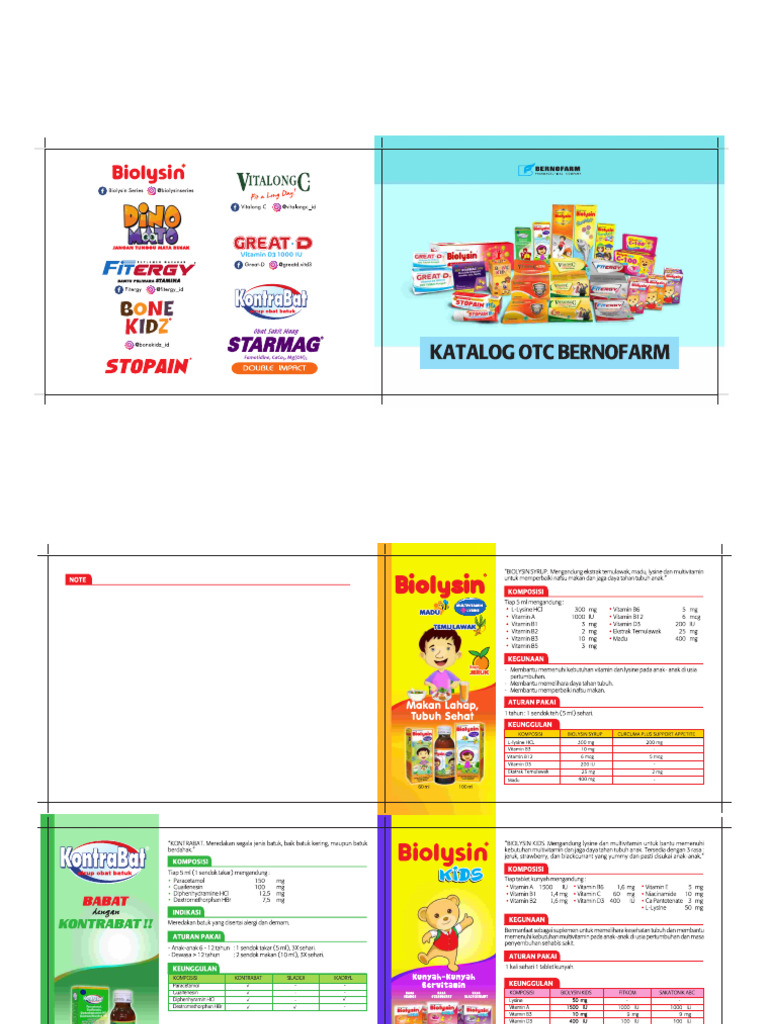 Revisi Katalog OTC - 17112023 | PDF
