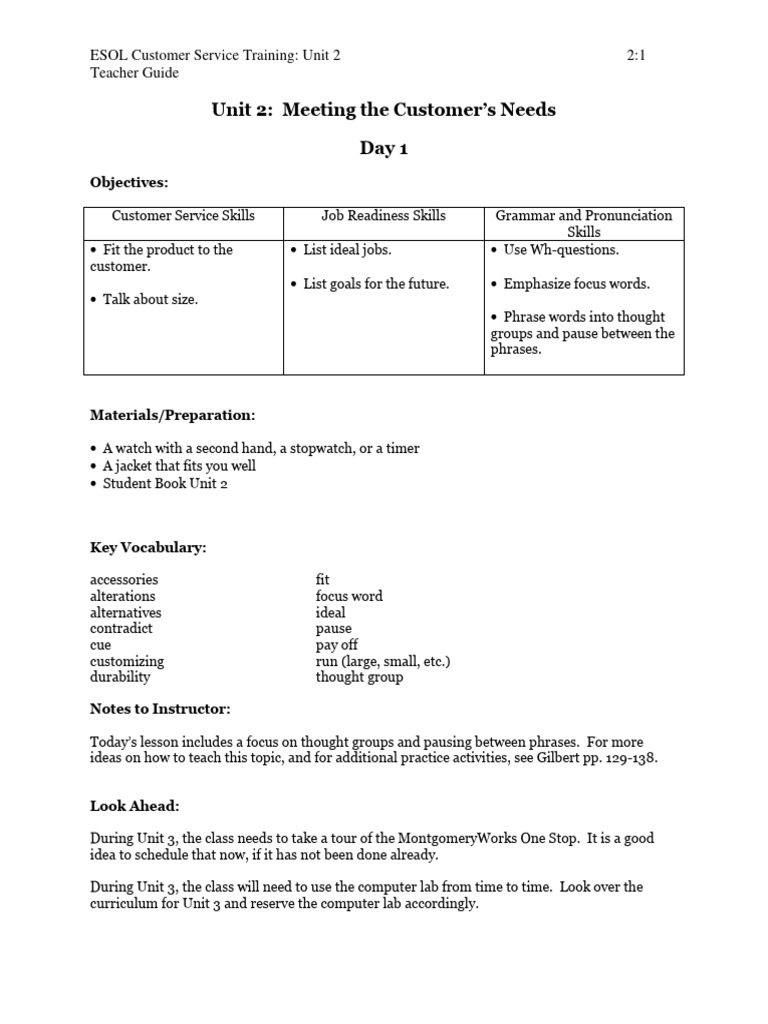 customer service | PDF