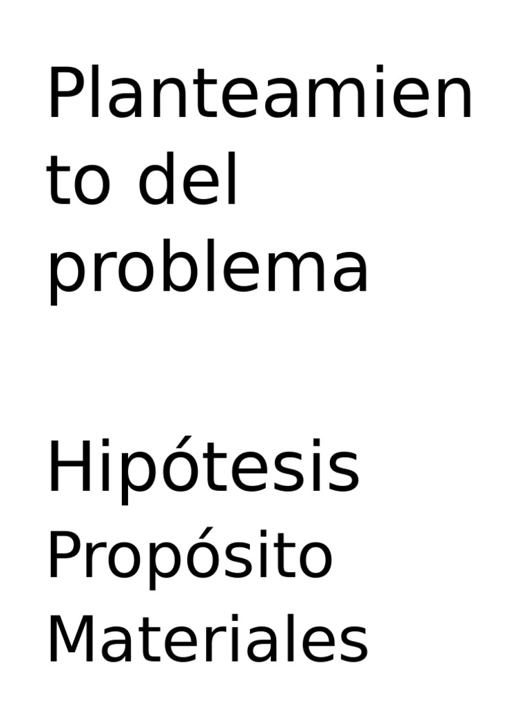 Problem Á Tica | PDF
