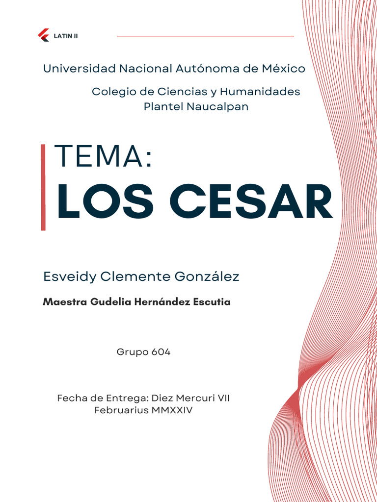 Los Cesar - Latín II | PDF