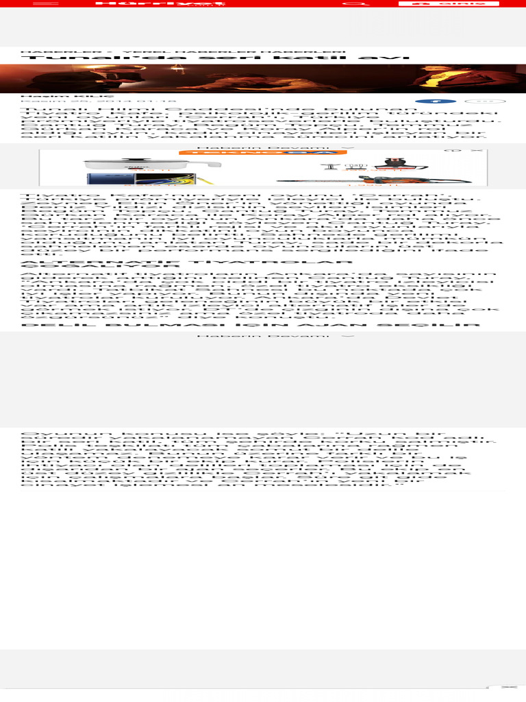 Ankara Haberleri - Tunalı'Da Seri Katil Avı - Son Dakika Yerel Haberler | PDF