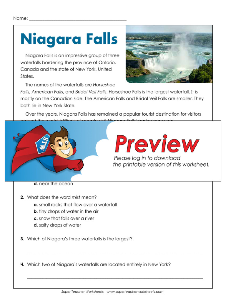 5th-Niagara-Falls Reading | PDF | Earth Sciences | Fluvial Landforms