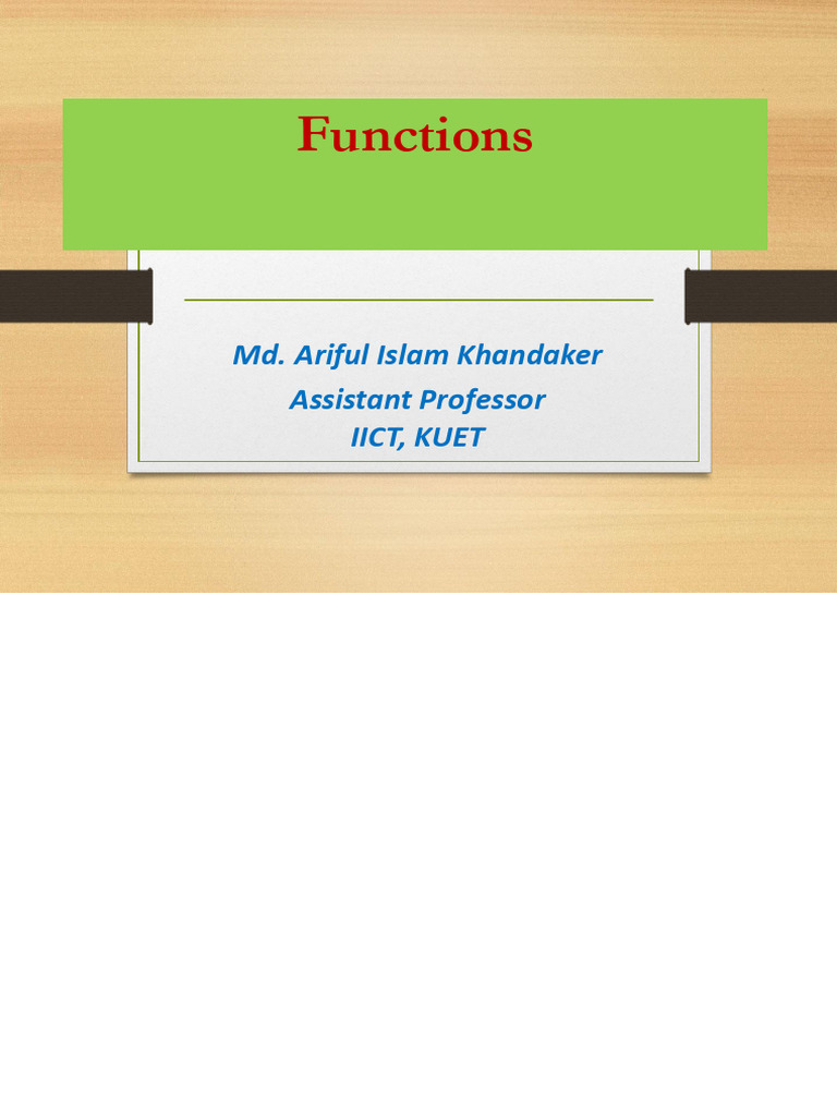L5 Function | PDF