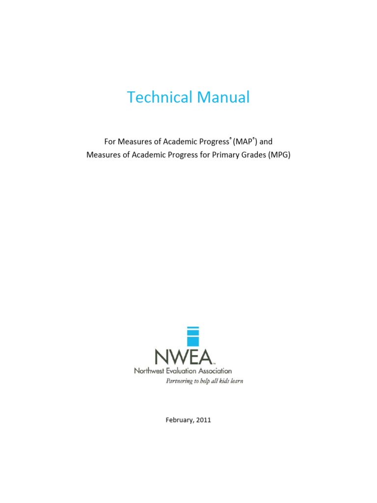 Tech Manual - Final - 2.18.11 | PDF | Educational Assessment | Validity ...
