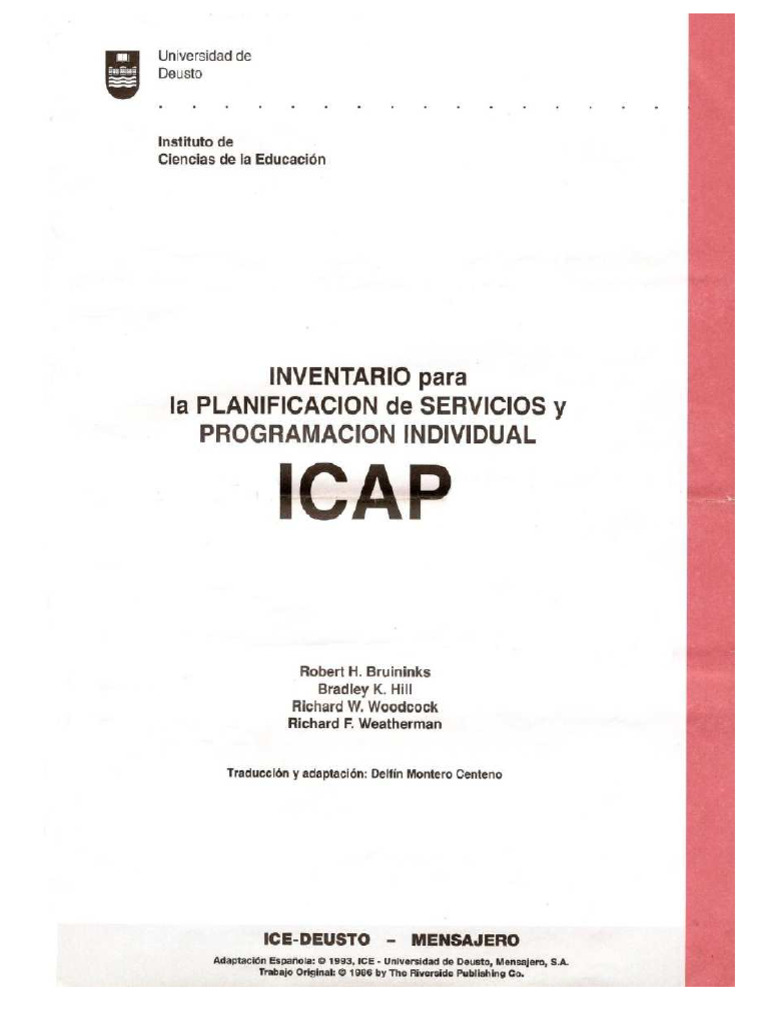 Escala Icap | PDF