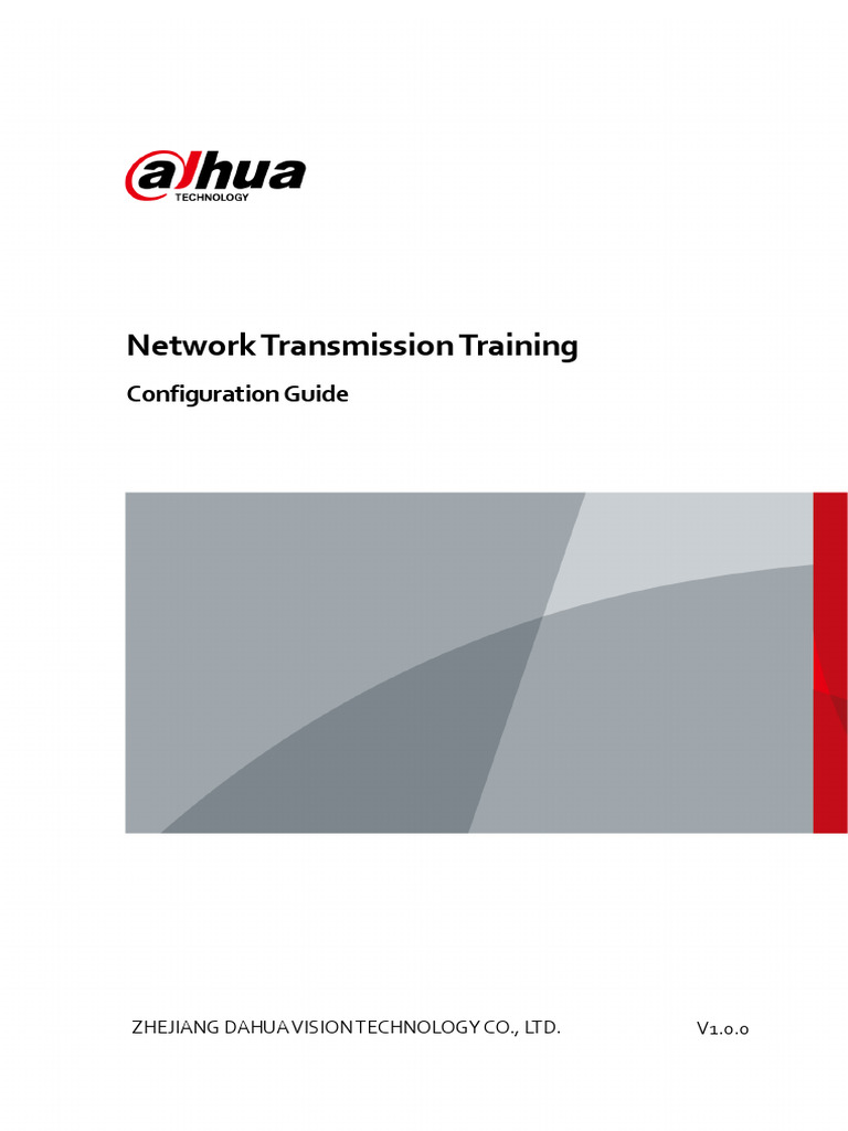 Network Transmission Training Configuration Guide V1.0.0 20240223 | PDF | Computer Network ...