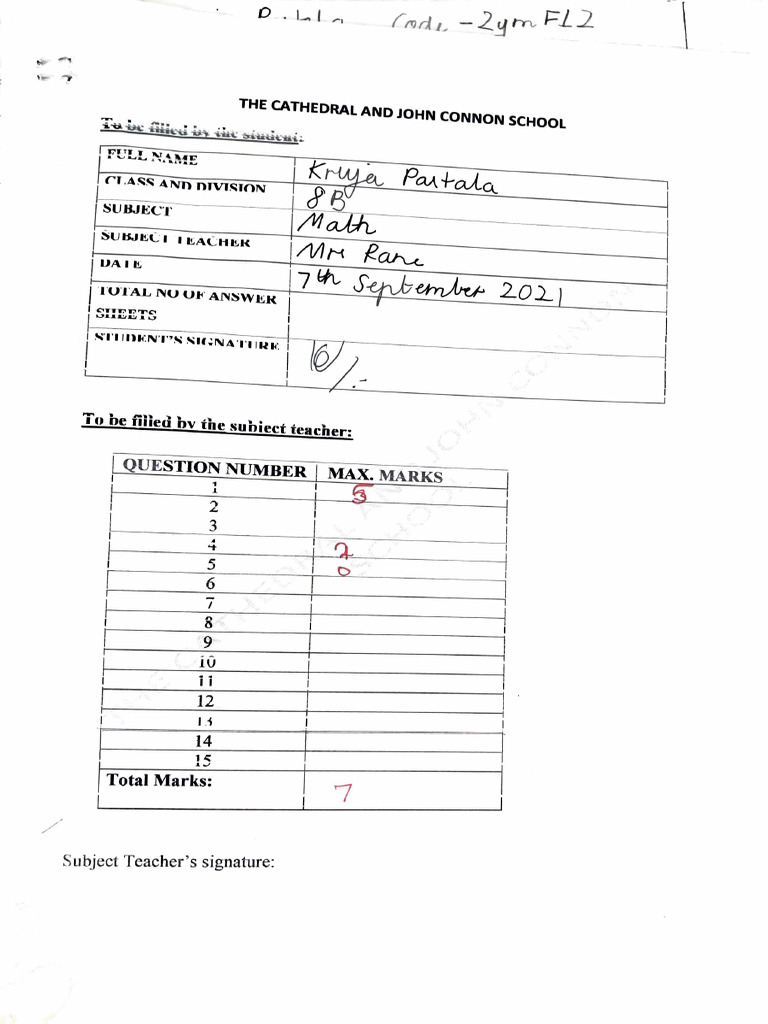 Maths Adobe Section A To B | PDF
