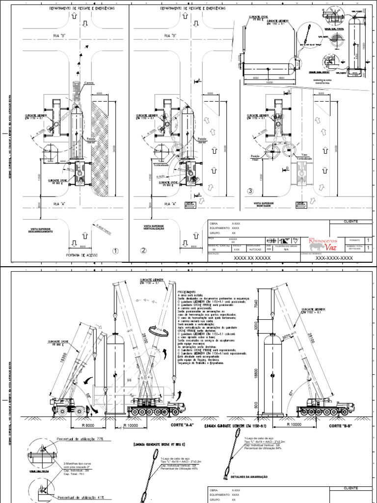 Modelo-Plano de Rigging (Exemplo) | PDF