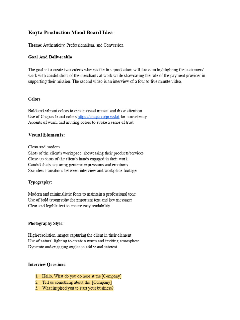 Koyta Production | PDF