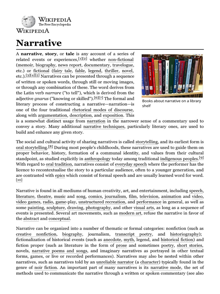Narrative | PDF