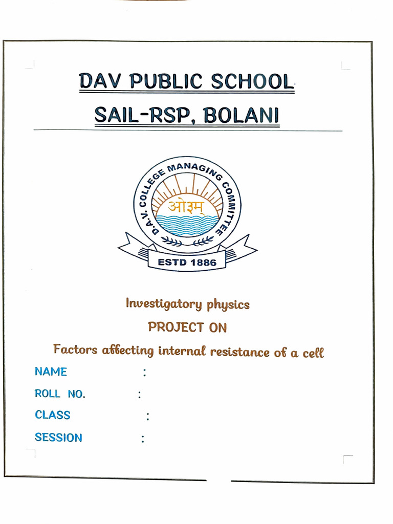 Project Format | PDF