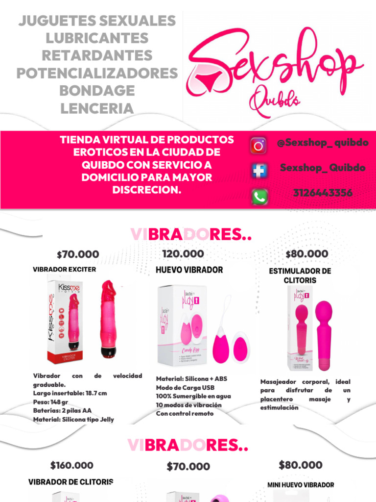 CATALOGO SEXSHOP 202405 | PDF
