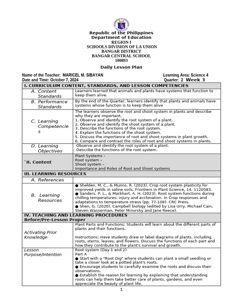 Science 4 - Q2 W3 | PDF