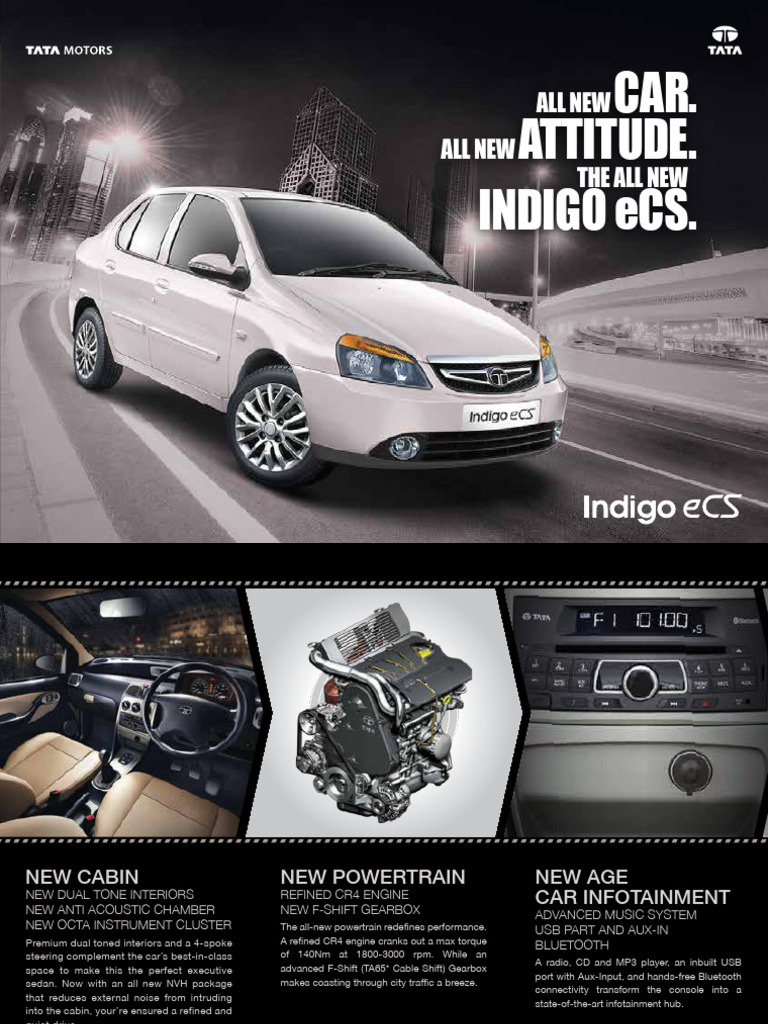 Tata Indigo eCS 2016 LK | PDF