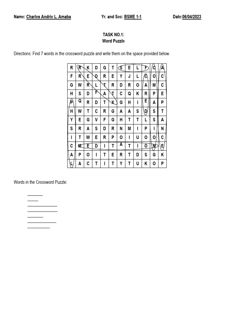 AMABA, Module 6 Lesson 2 | PDF