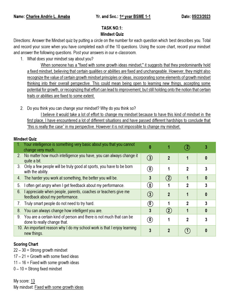 AMABA, Module 5 - Lesson 3 | PDF
