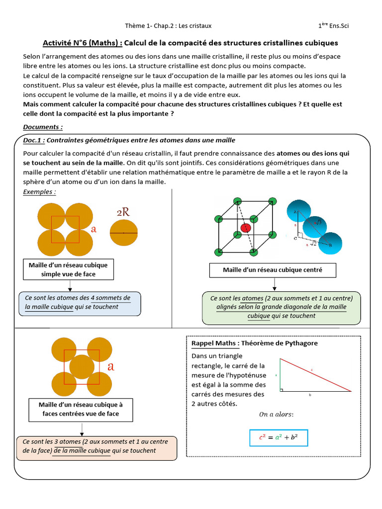 Activité6 Compacité | PDF