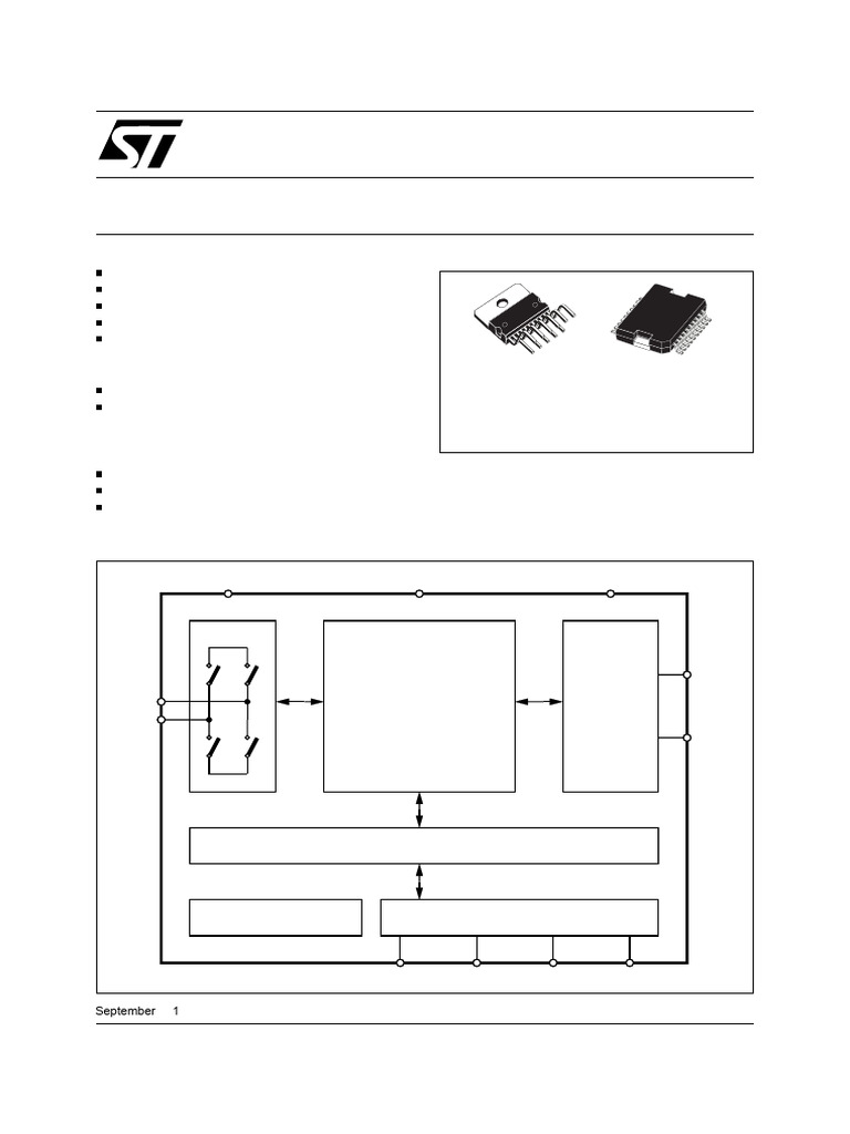 Dual Full Bridge: Description | PDF