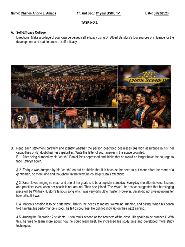 AMABA, Module 5 - Lesson 2 - Task 3 | PDF