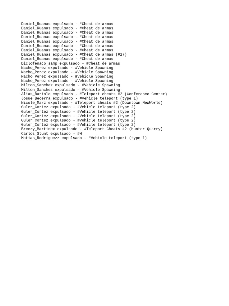 Anticheat Uwu Log | PDF