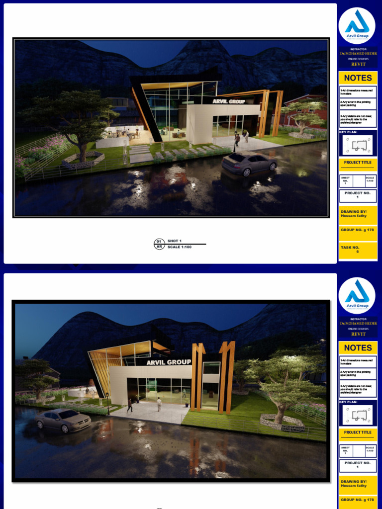 ARVIL GROUP-REVIT-hossam Fathy 6 | PDF