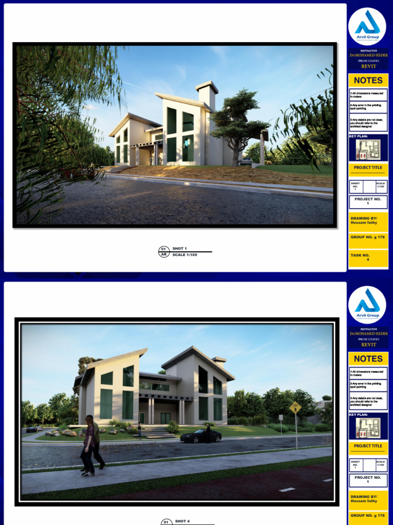ARVIL GROUP-REVIT-hossam fathy 4 | PDF