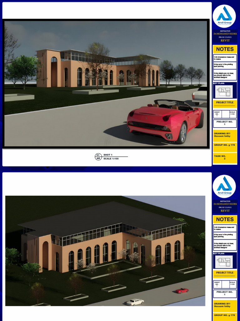 Arvil Group-Revit-Hossam | PDF