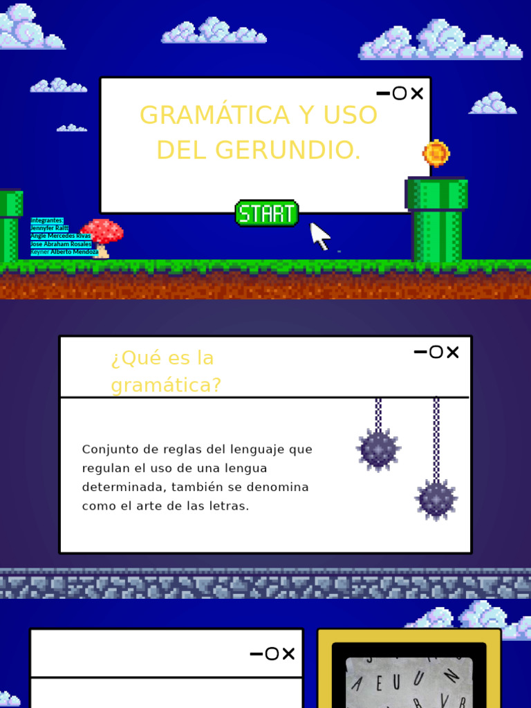 La Gramatica y El Uso Del Gerundio | PDF