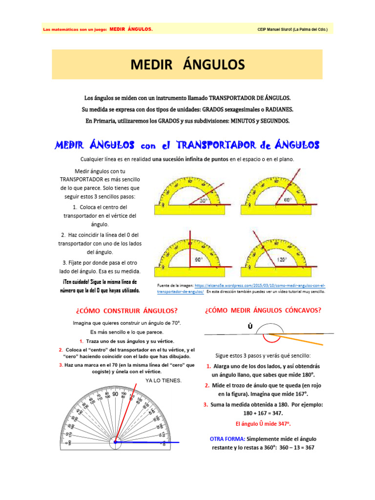 Ángulos | PDF