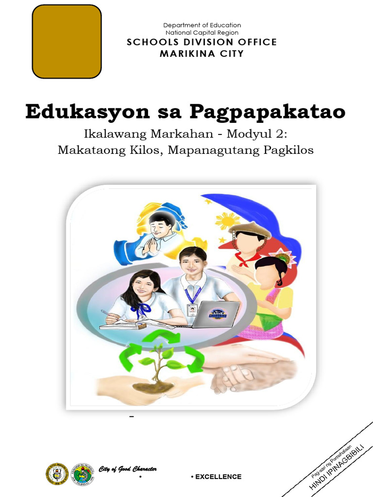 EsP10 Q2 MOD2 - Makataong Kilos Mapanagutang Pagkilos | PDF