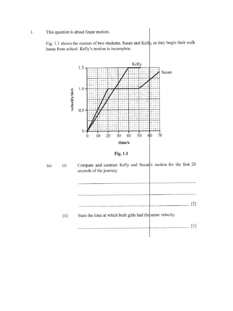 PHYSICS PAPER 2a | PDF