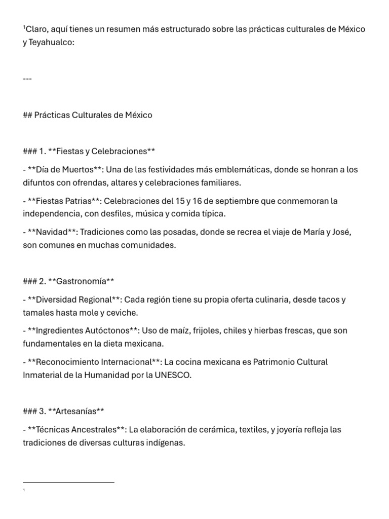 Practicas Culturales | PDF