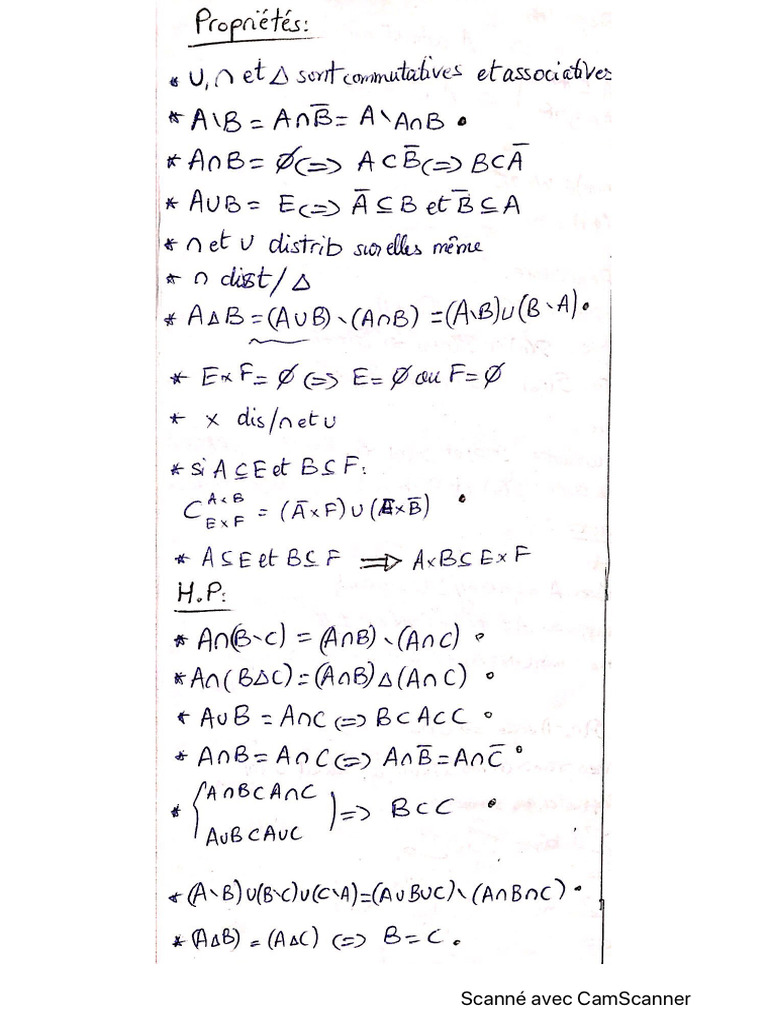 1.ensembles Et Applications | PDF