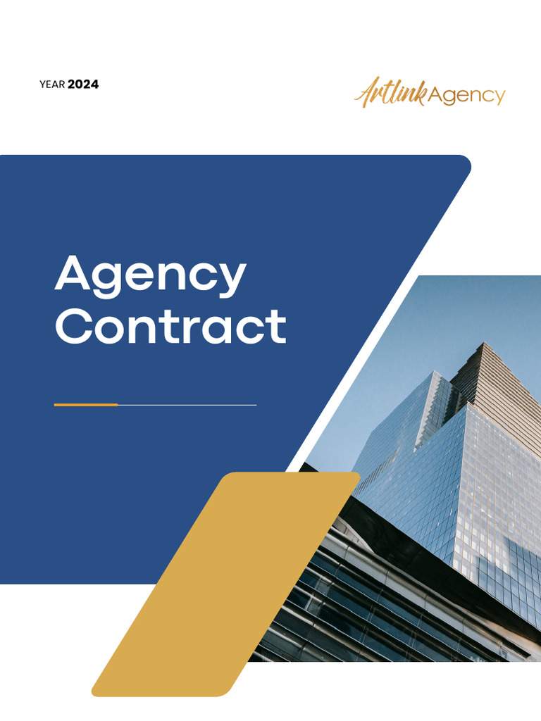 Agency Contract Template | PDF
