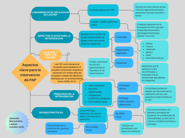 Cuadro Sinóptico Aspectos Claves Del PAP. AA2-EV01. | PDF | Psicología ...