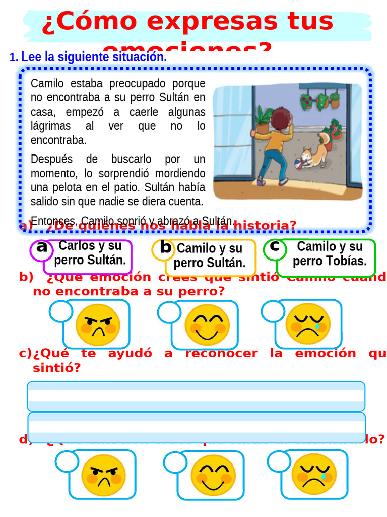 F. ¿Cómo Expresas Tus Emociones | PDF | Autosuperación | Ficción general