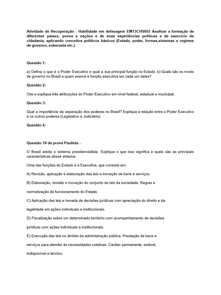 Prova Sociologia Tema 2 2 Anos | PDF