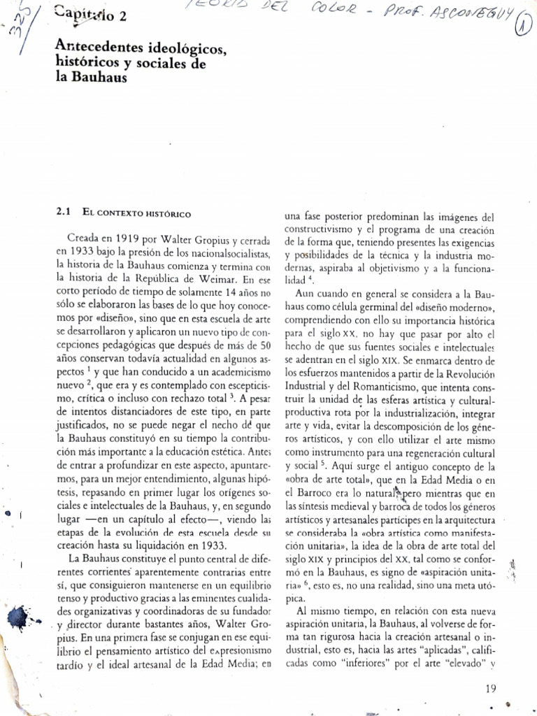 Bauhaus Contexto | PDF