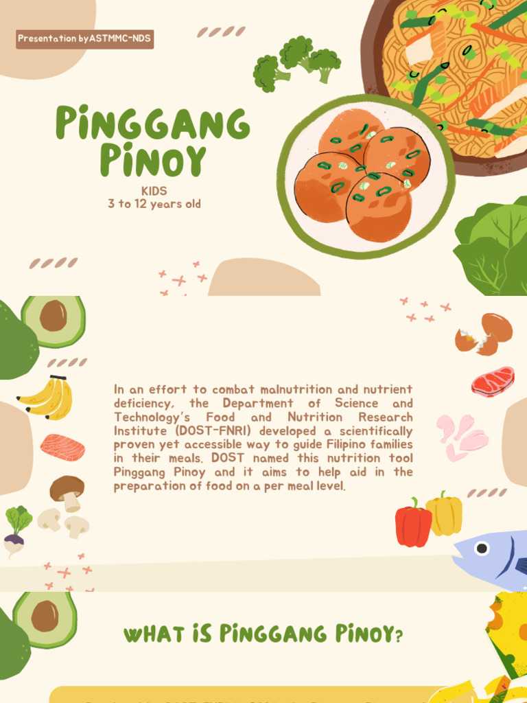Pinggang Pinoy For Kids - Ward Class | PDF