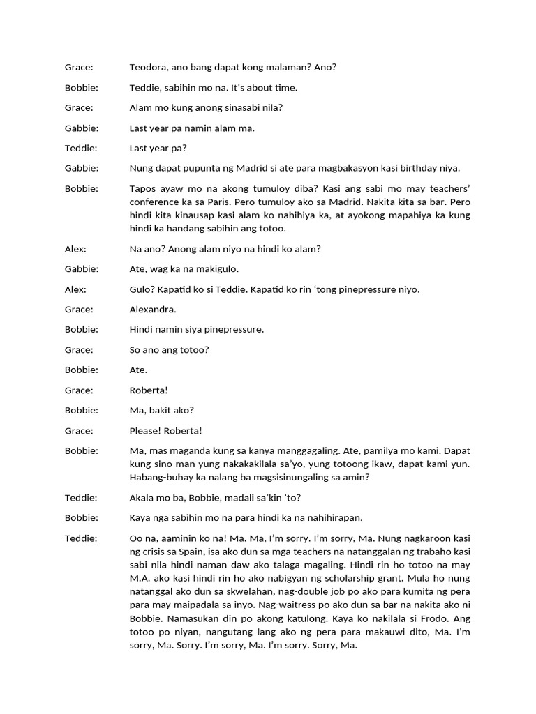 4s&aw Script 2 | PDF