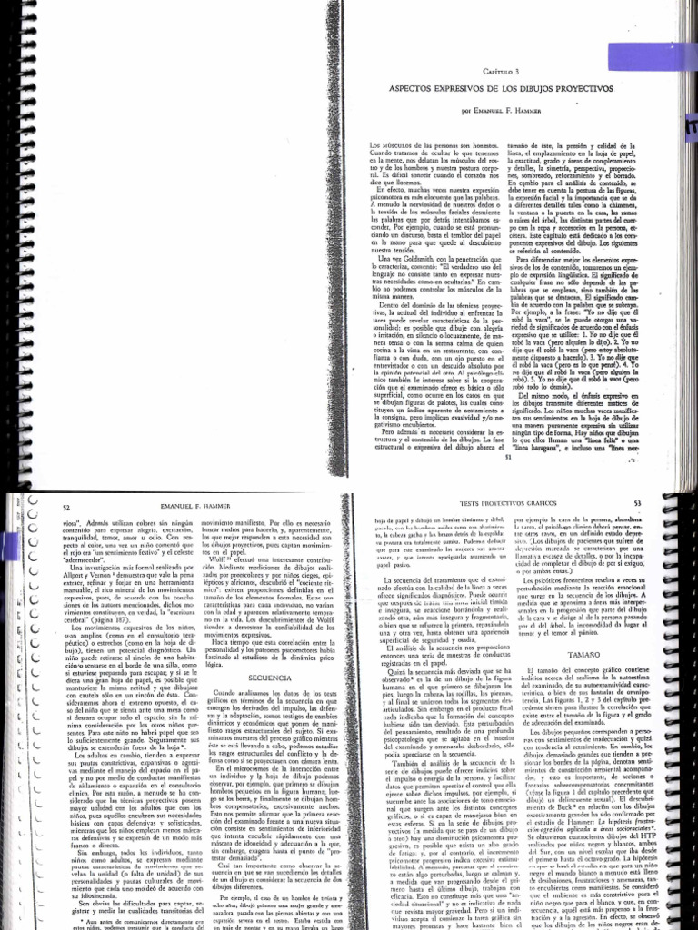 Tests Proyectivos Graficos | PDF
