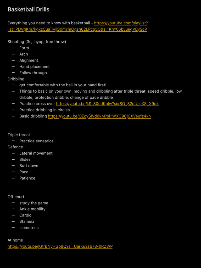 Basketball Drills | PDF