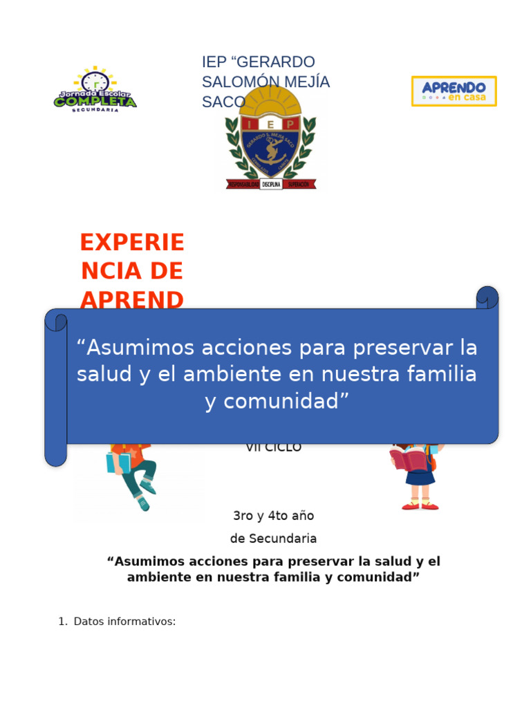 GUÍA EdA 3 - VII Ciclo - 3y4 IIB | PDF