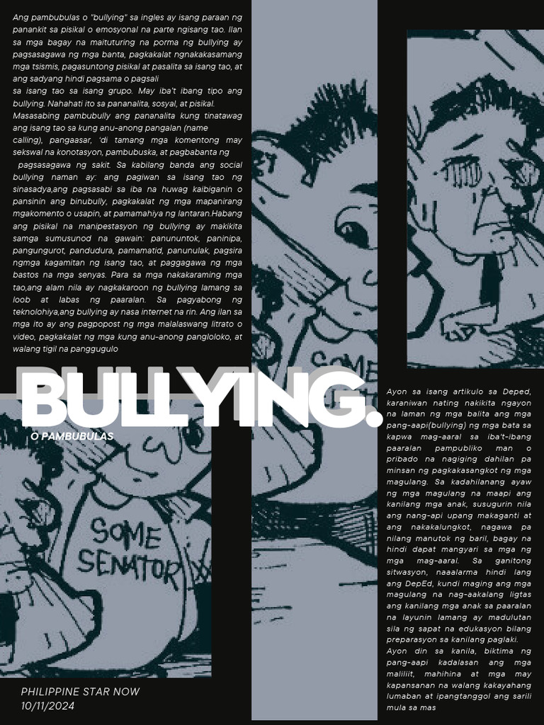 Black and White Modern Magazine Cover | PDF