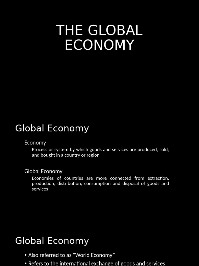 02 Global Economy | PDF