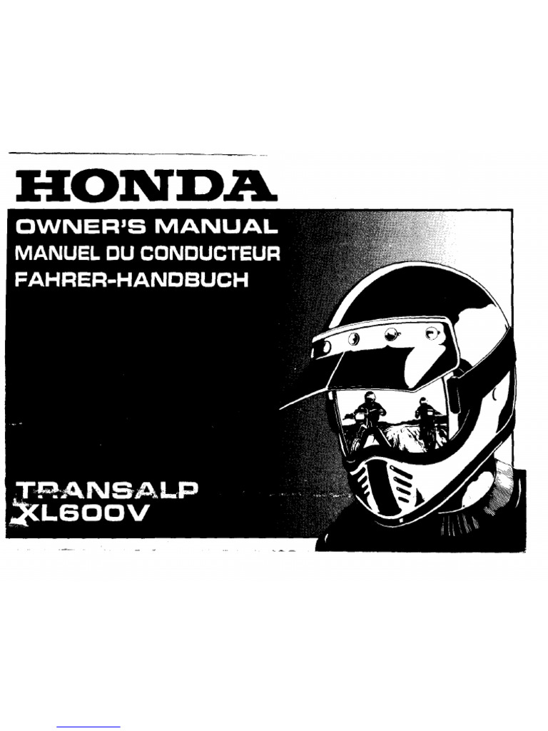 Transalp xl600v | PDF